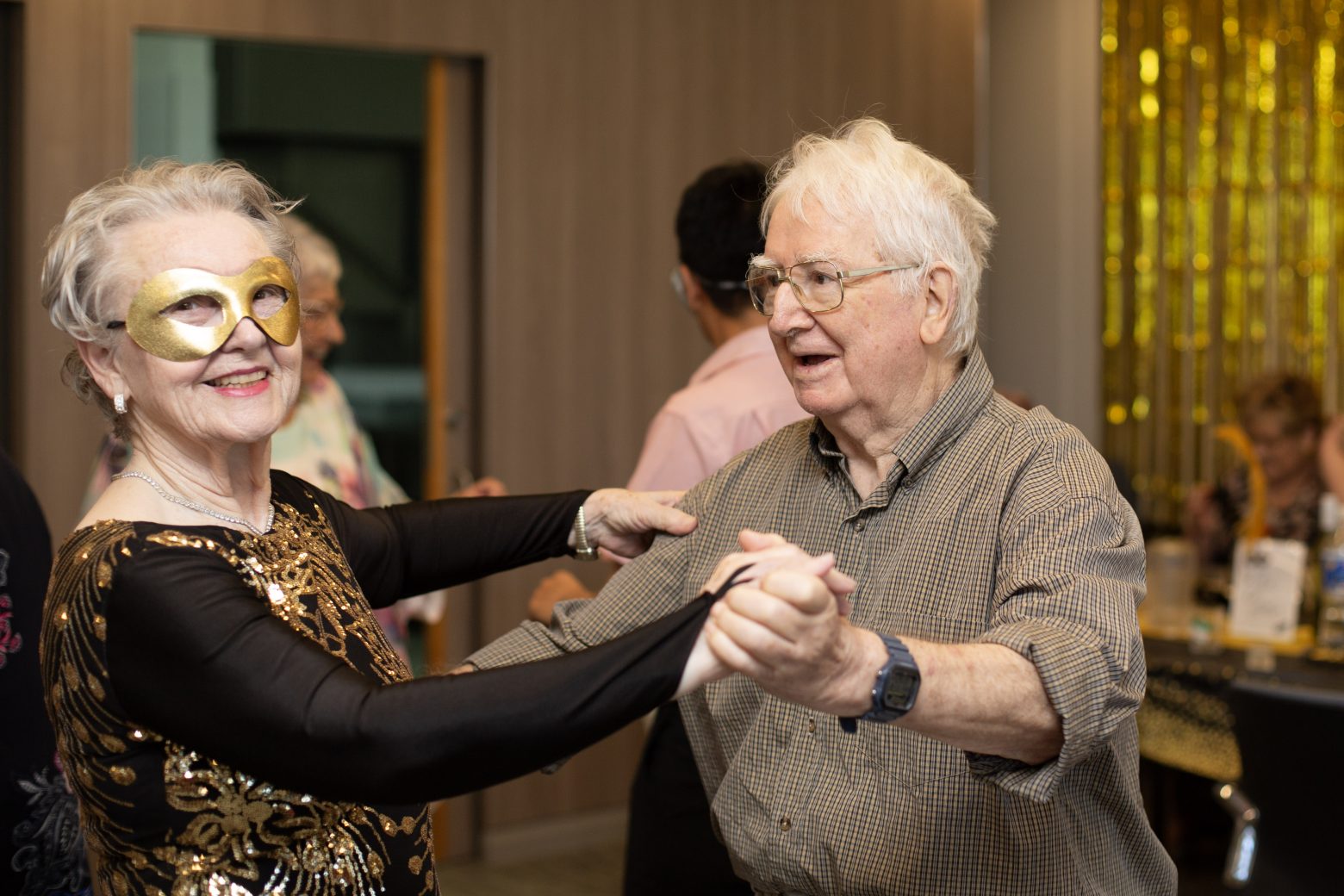 Glitter, gold and glamour: The WA Masquerade Ball – Regis Aged Care