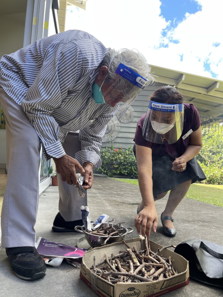 Smoking Ceremony at Regis Greenbank – Regis Aged Care