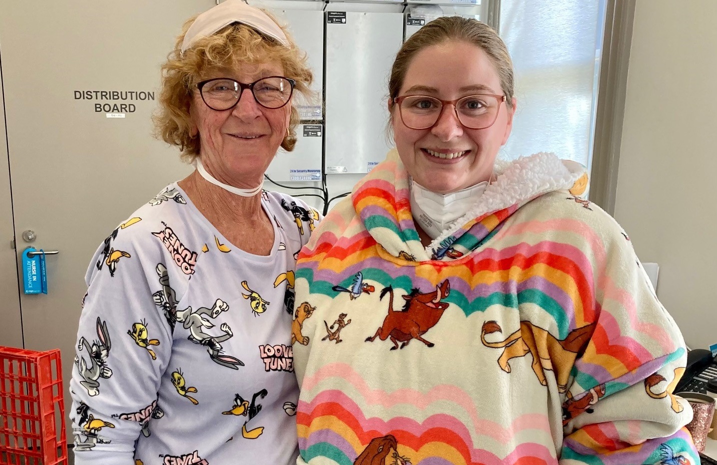 Work clothes ditched for pyjamas in fun fundraiser – Regis Aged Care