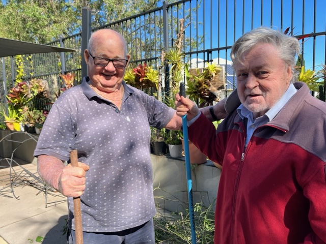 Old friends reunited at the Home – Regis Aged Care