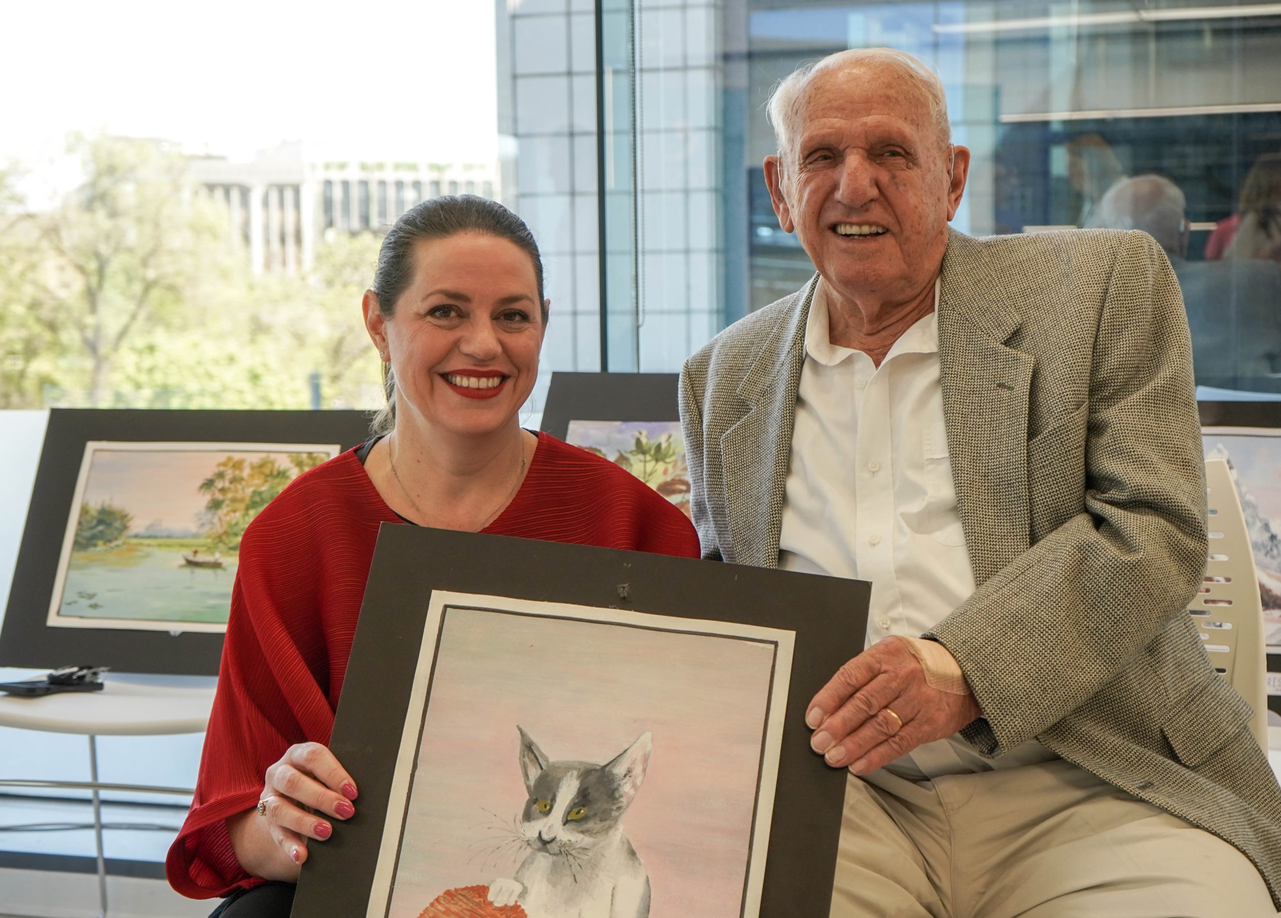 Celebrating Graham King: A story of art and generosity – Regis Aged Care
