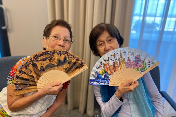 The language of the fan at Regis Nedlands – Regis Aged Care